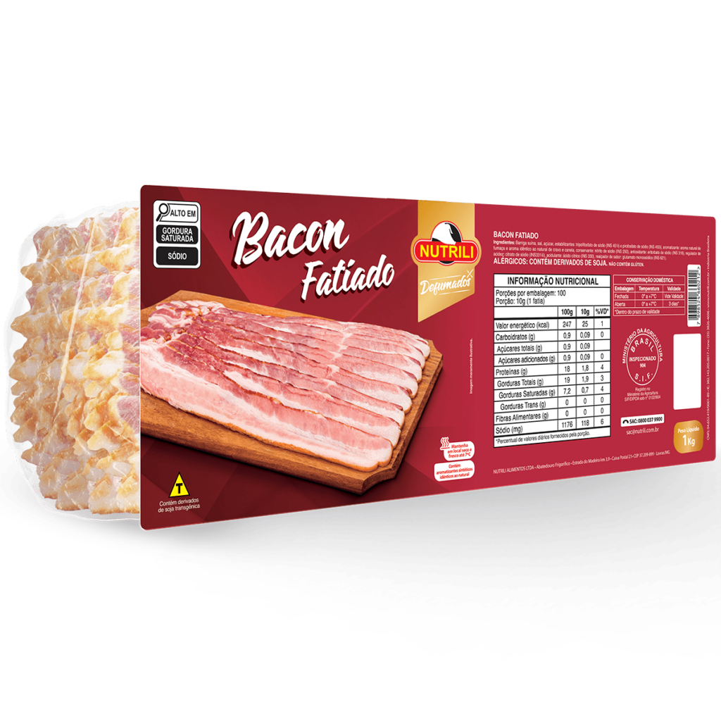 Bacon Fatiado - Nutrili