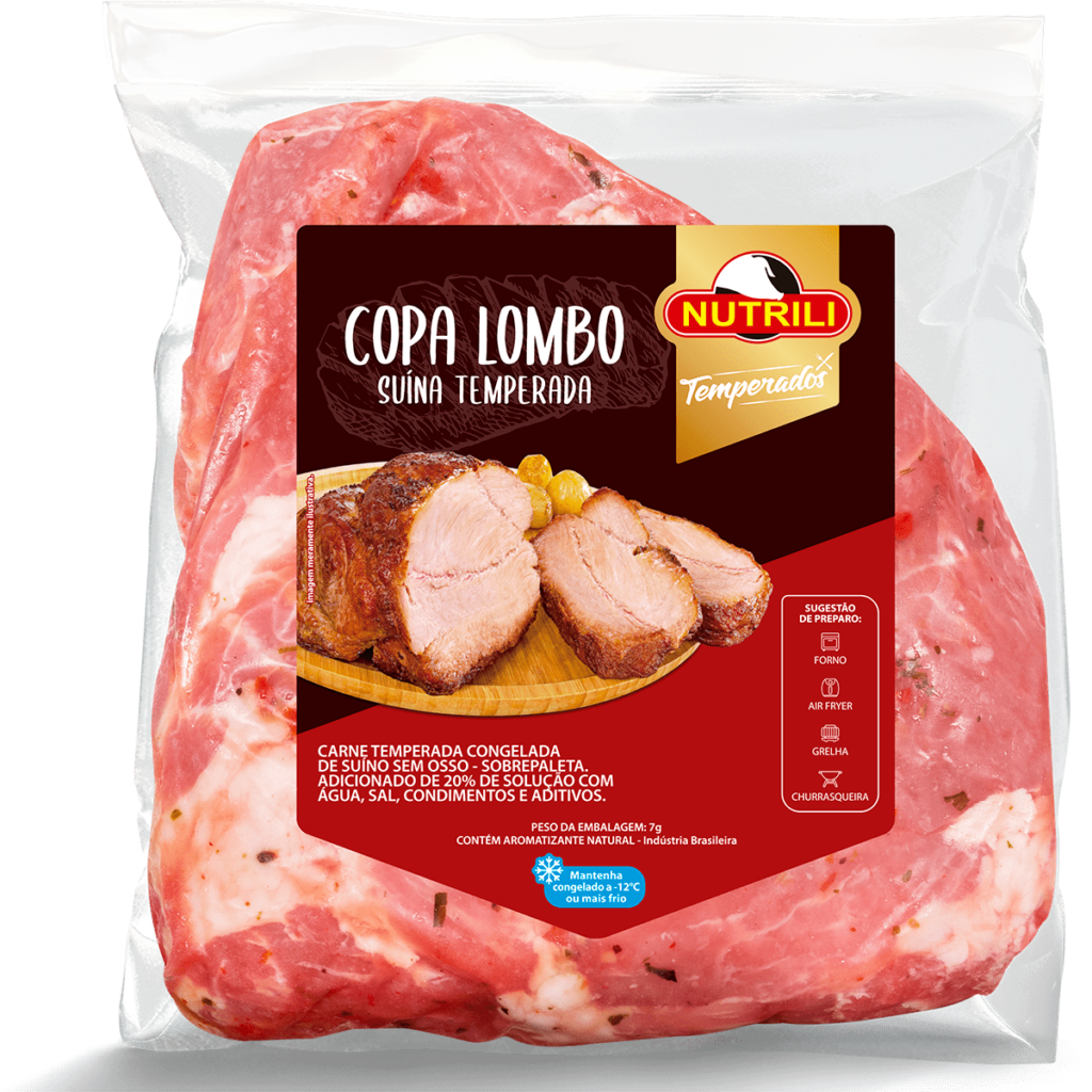Copa Lombo Suína Temperada - Nutrili