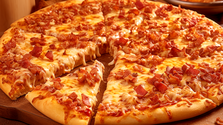 Pizza de Bacon em Cubos Nutrili - Nutrili
